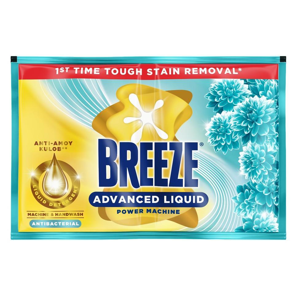 Breeze Liquid Detergent Antibac 58g 6s | Shopee Philippines