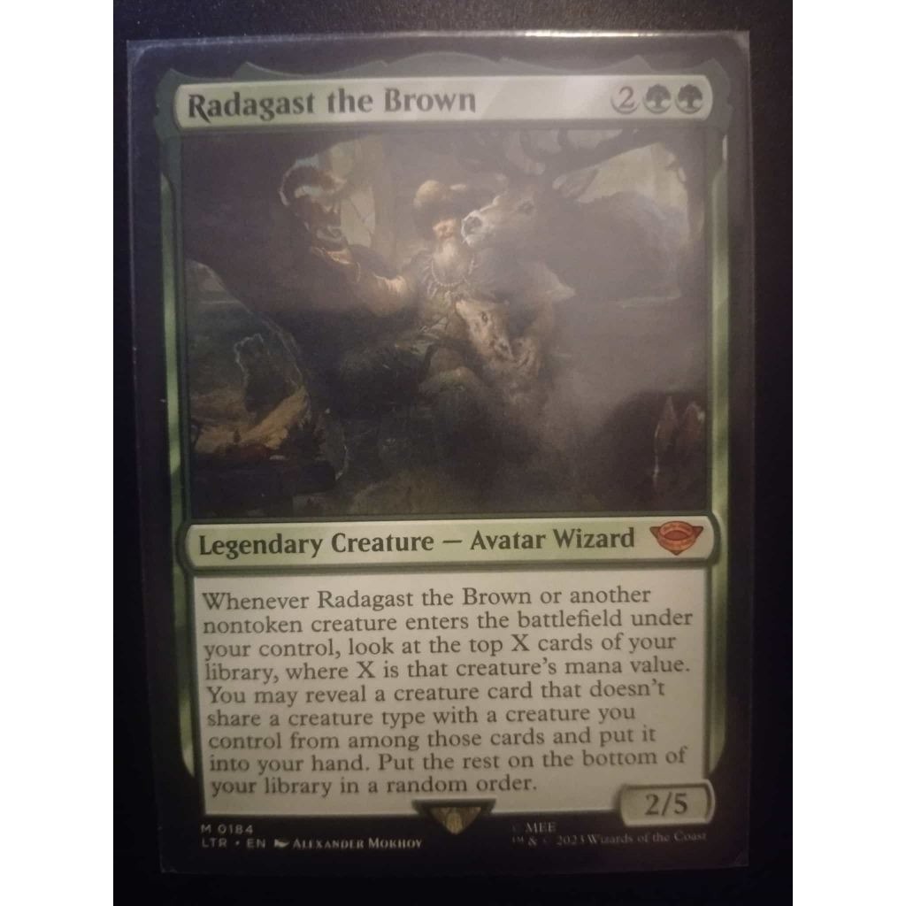 MTG RADAGAST THE BROWN (LOR) | Shopee Philippines