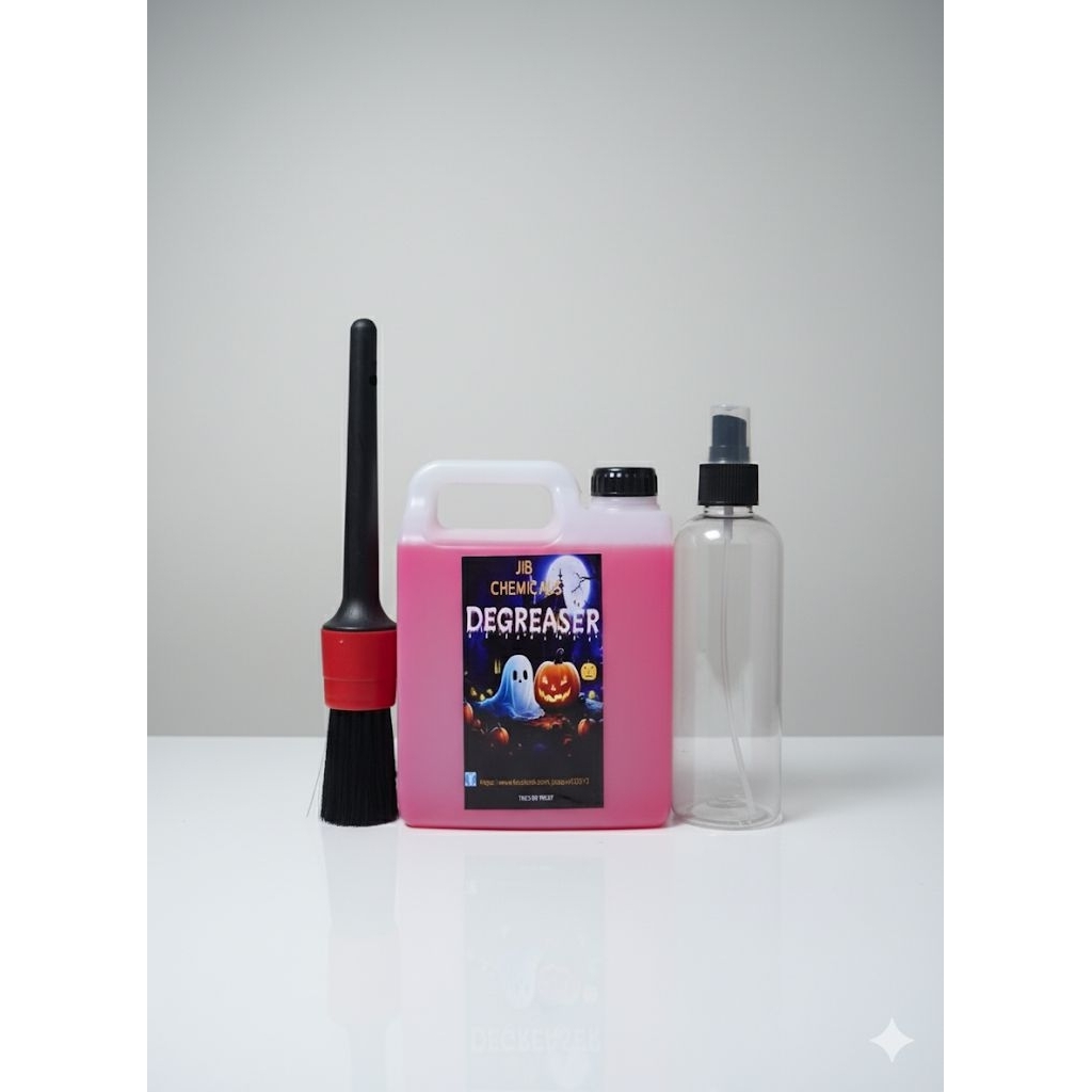 degreaser 1 liter free empty spray bottle and detailing brush water ...
