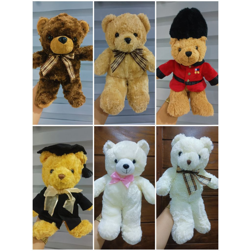 Assorted Medium size Teddy bears for gift | Shopee Philippines