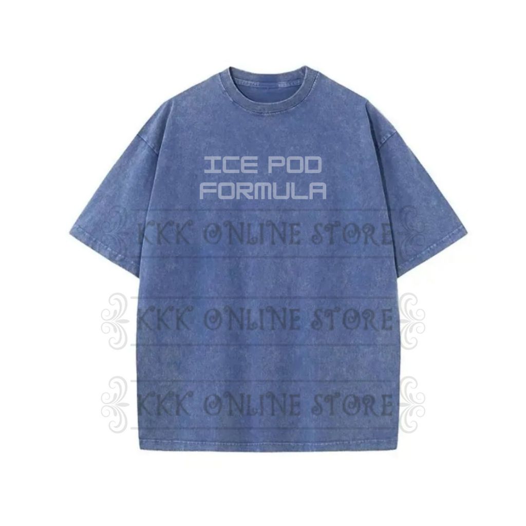 ICE FORMULA PLAIN ACID WASH SHIRT | Shopee Philippines