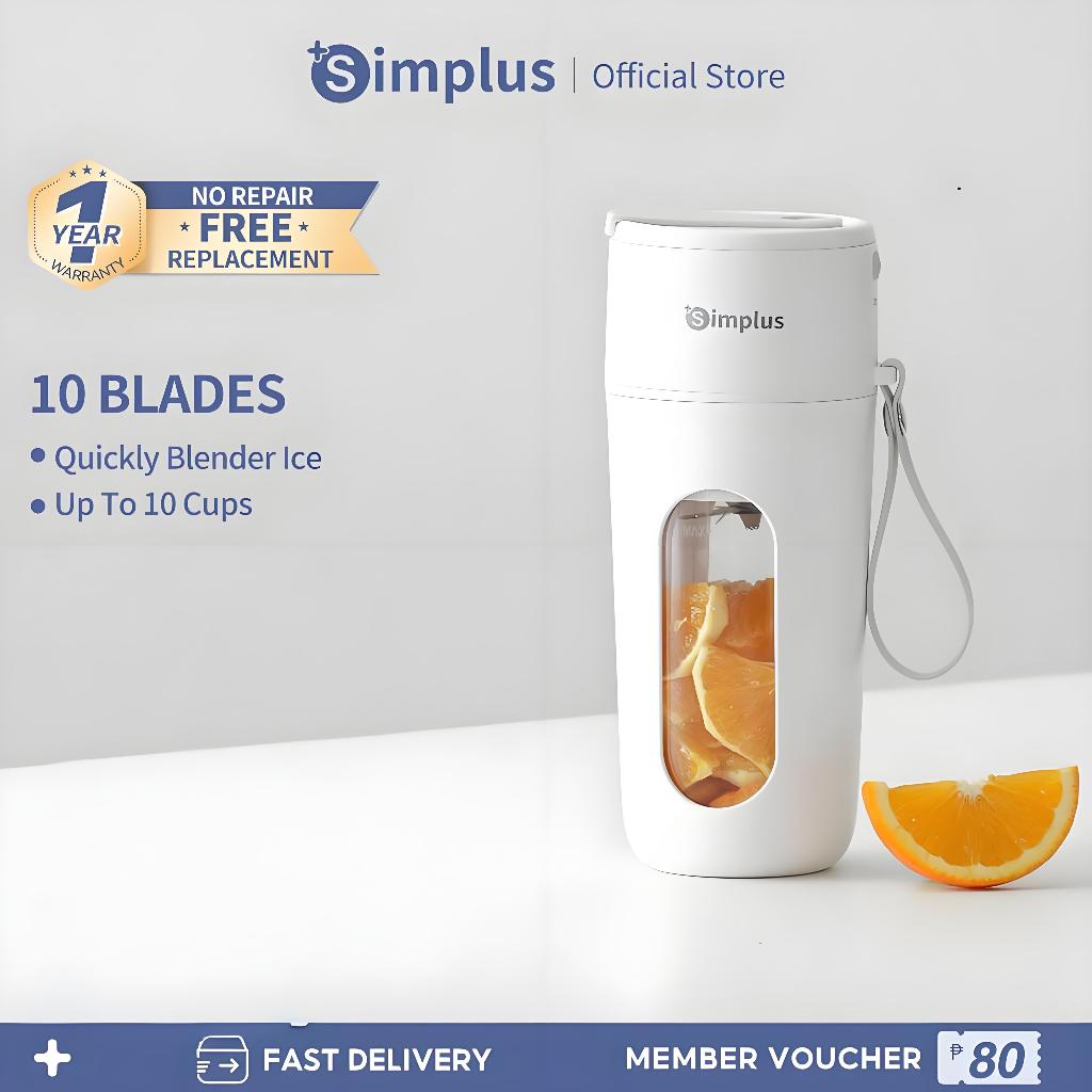 Simplus Juicer Blender for Shakes and Smoothies Type-C Charge ZZJH006 ...