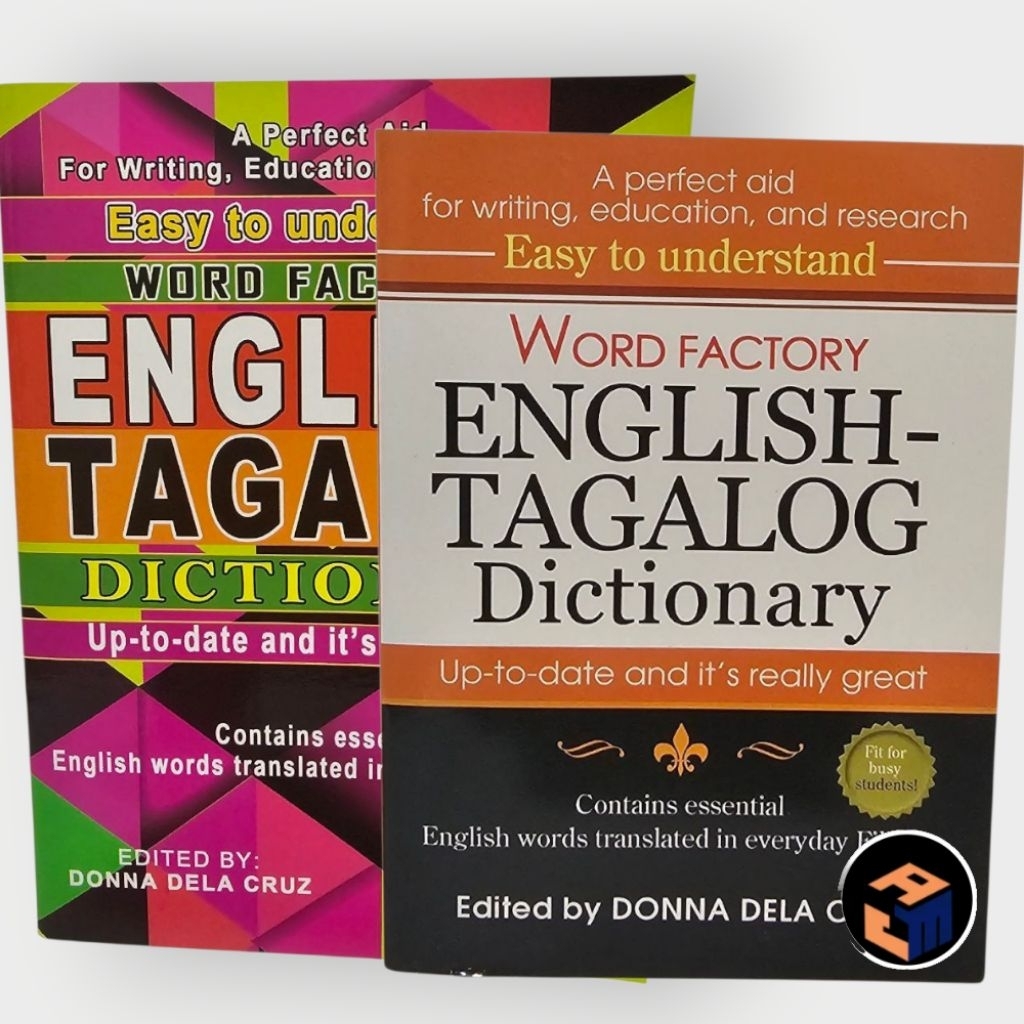 Word Factory English- Tagalog Dictionary Jumbo 480 Pages Thick in ...