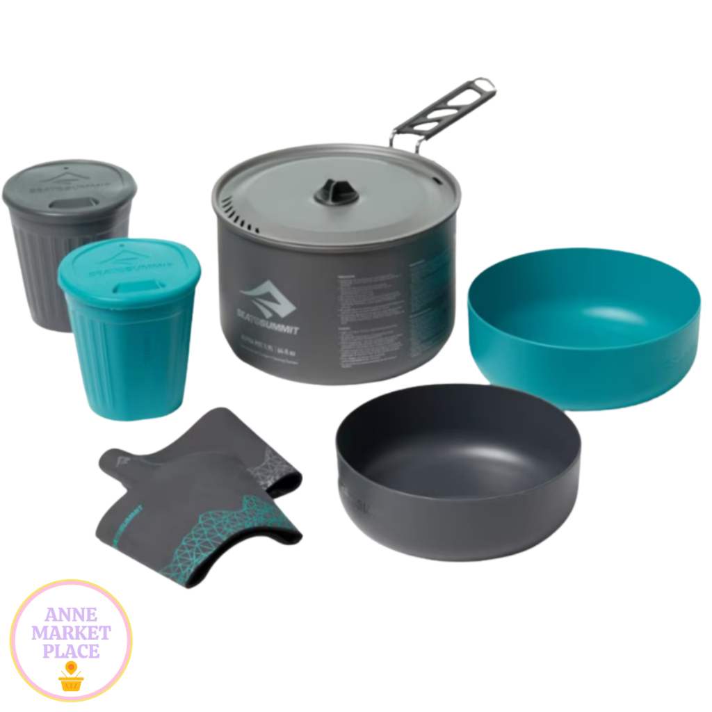 Sea to Summit stainless steel pot in premium quality ALPHA SET/SIGMA ...