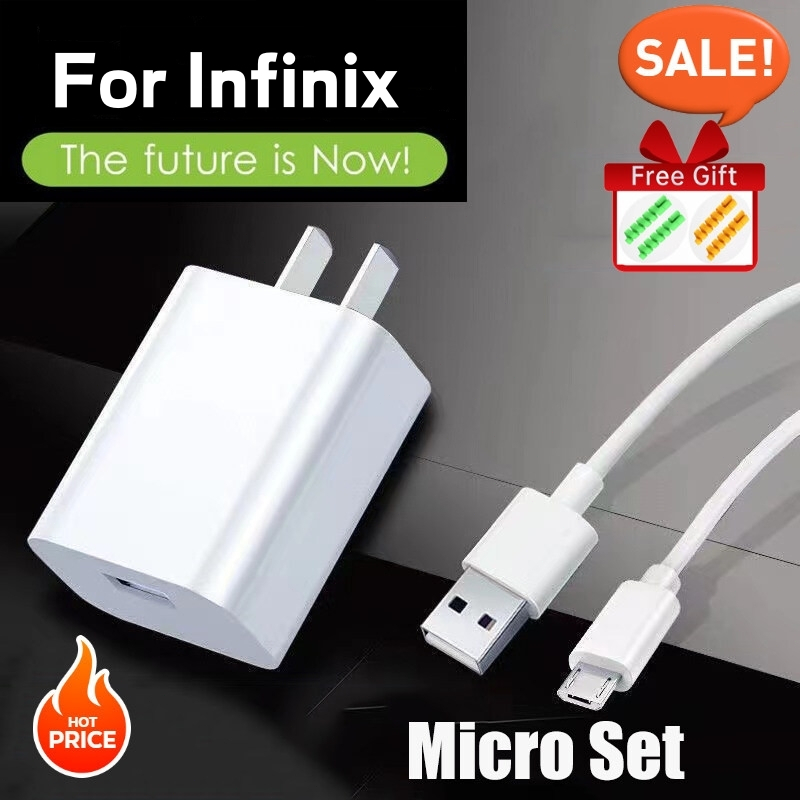 For Infinix 18W Fast Charger 3.1A Micro USB Data Cable for Android ...