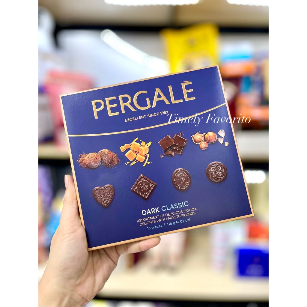 Pergale Classic Assorted Dark/Milk Berries Chocolate Box 117g | Shopee ...