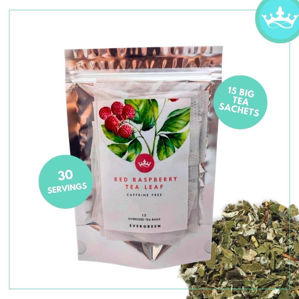 Red Raspberry Leaf Tea | Large Herbal Teabags | Caffeine-Free Infusion ...