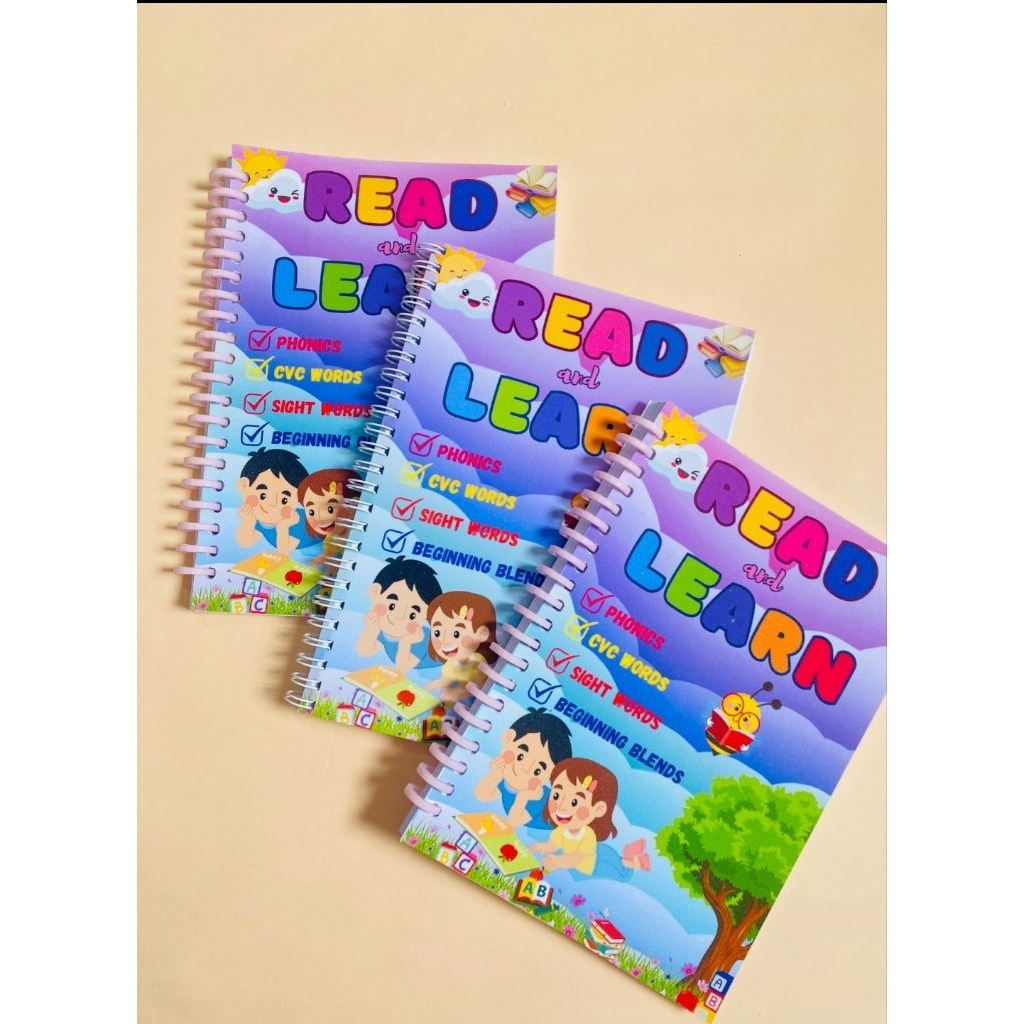READ AND LEARN /101 PAGES/KIDS LEARNING MATERIALS | Shopee Philippines