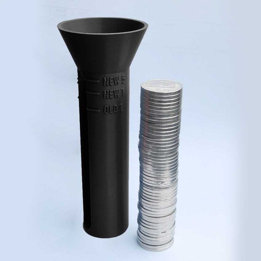 Philippine Peso Coin Counter for Old and New 1 5 10 Coins 3D Printed ...
