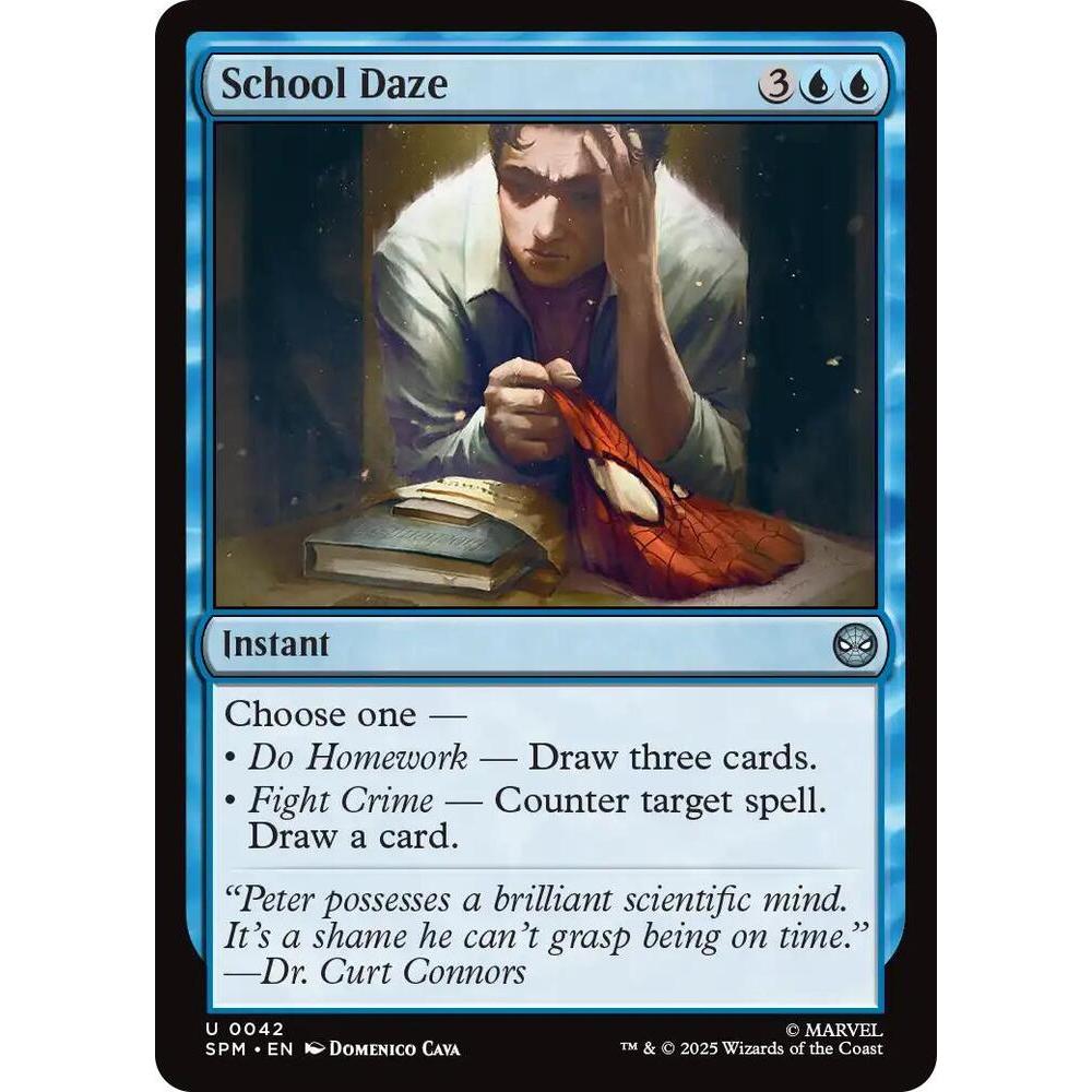 MTG School Daze - Marvel's Spider-Man (SPM) | Shopee Philippines