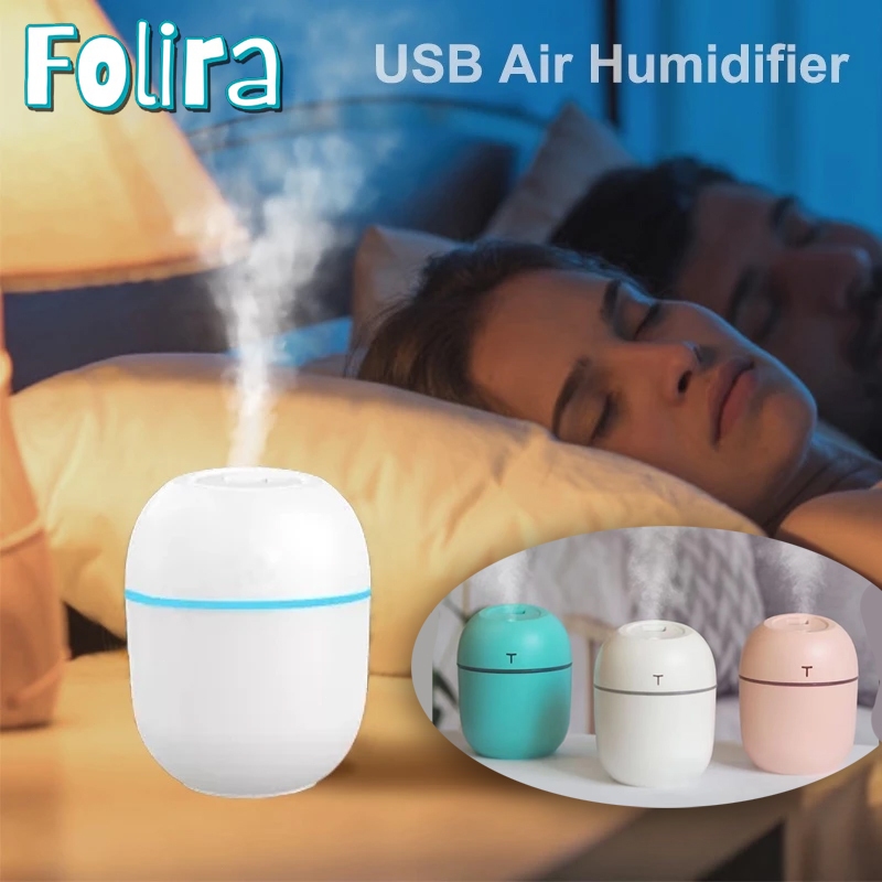 Ultrasonic Air Humidifier 220Ml Essential Oil Aroma Diffuser For Home ...