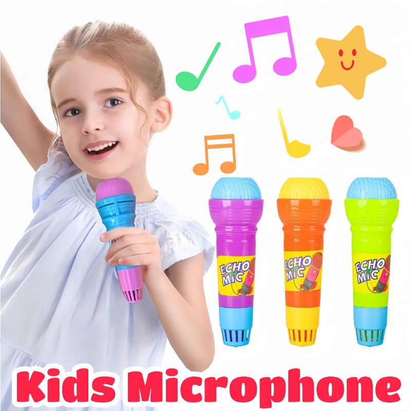 Children Echo Microphone Fun Microphone Singing Toys Baby Party Song ...