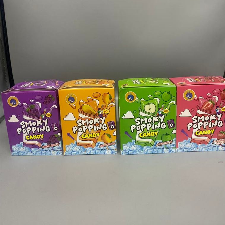 30pc Smoke Popping Candy pop ping Strawberry/Grape/Apple /Mango Sweet ...