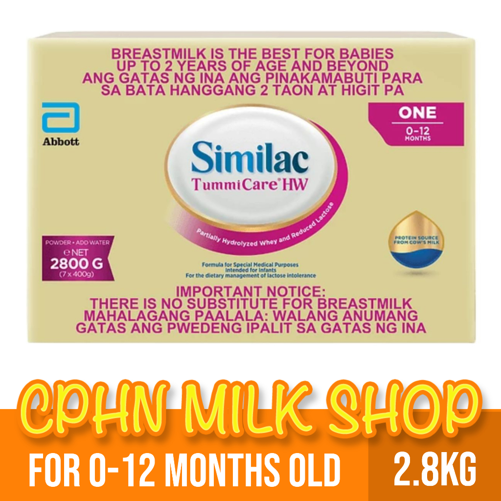 Similac Tummicare HW One 2.8kg for 0-12 Months Old Infant Formula ...