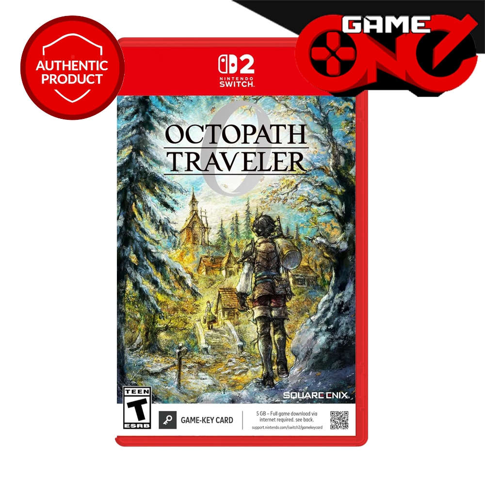 Nintendo Switch 2 Octopath Traveler 0 - Standard Edition Game Key Card ...