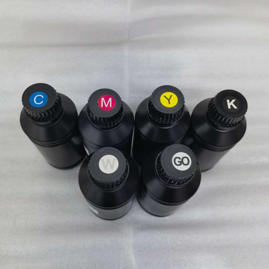 UV DTF printing materials: CMYK ink and White ink, GO ink, A+B film ...