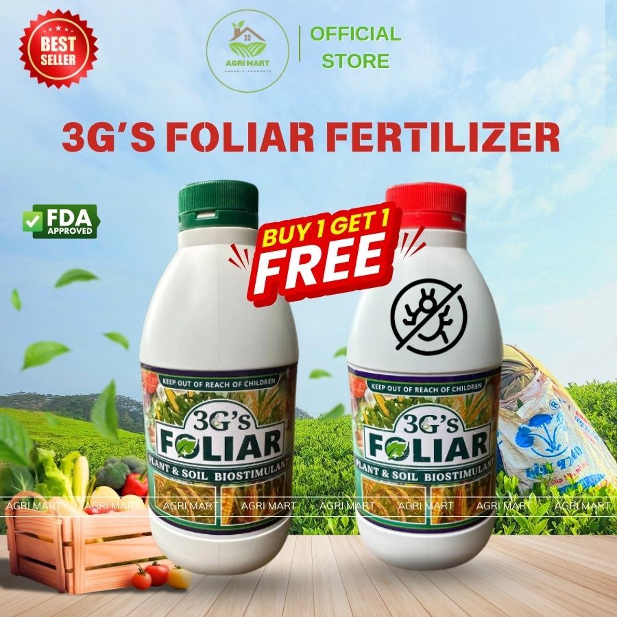 3Gs Japan Super Foliar Fertilizer Gold Plant Vegetable Rice Red | Green ...