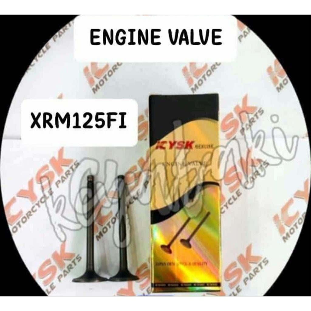 INTAKE EXHAUST VALVE XRM 125 FI / RS125 FI | Shopee Philippines
