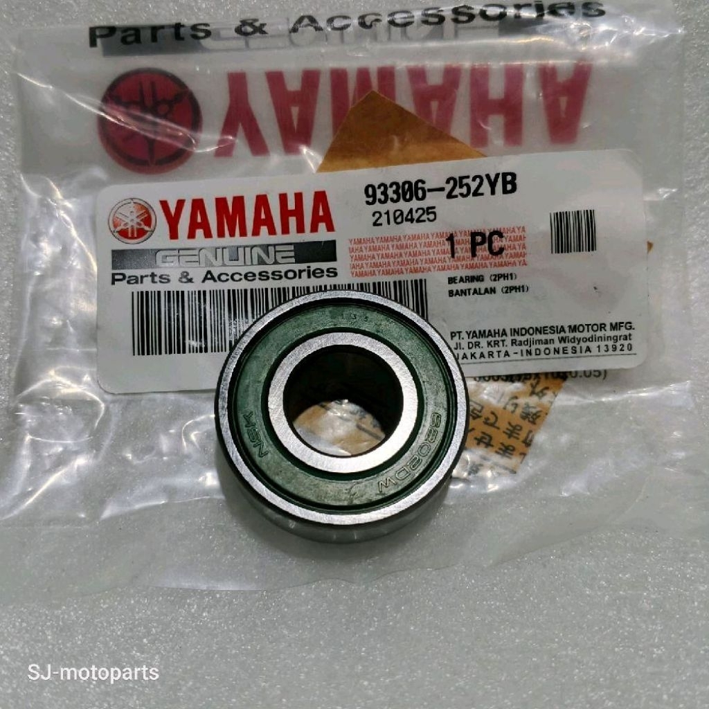 Yamaha Genuine Parts Crankcase Bearing For Mio i 125/Soul i 125 ...