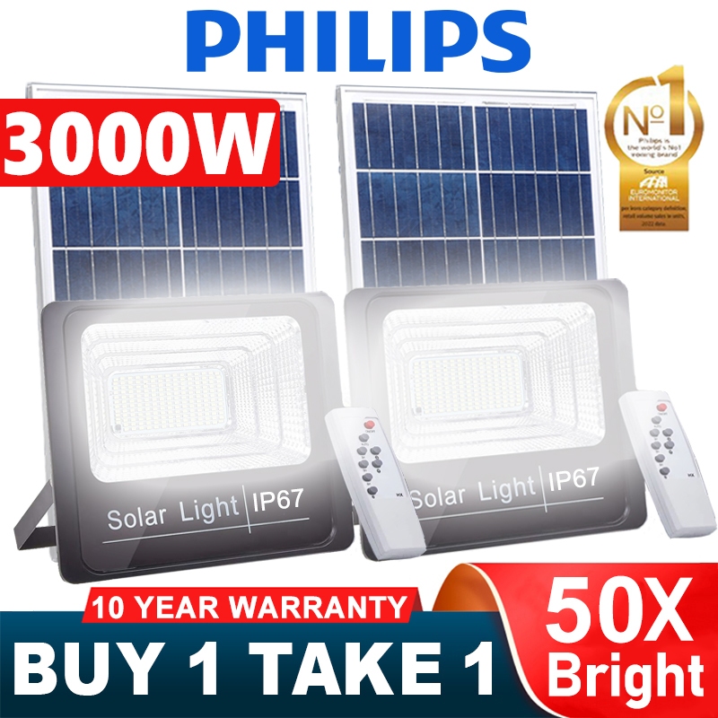 3000W Solar Light Buy 1 Take 1 50 X Super Brightness Outdoor Waterproof ...