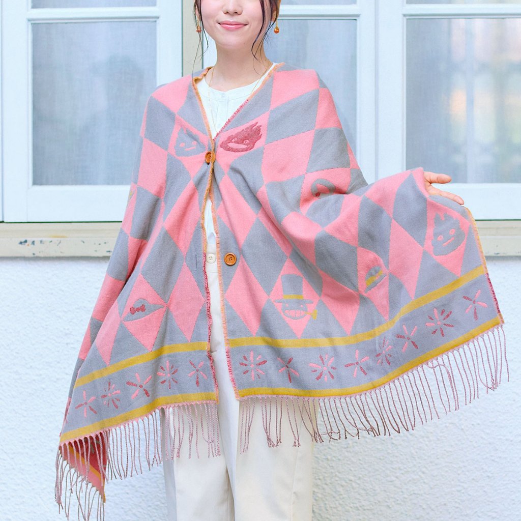 Howl’s Moving Castle. Buttoned stole. Howl's cloak. Studio Ghibli ...