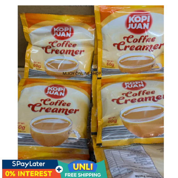 KOPI JUAN CREAMER COFFEE CREAMER 10SACHETS 60G | Shopee Philippines