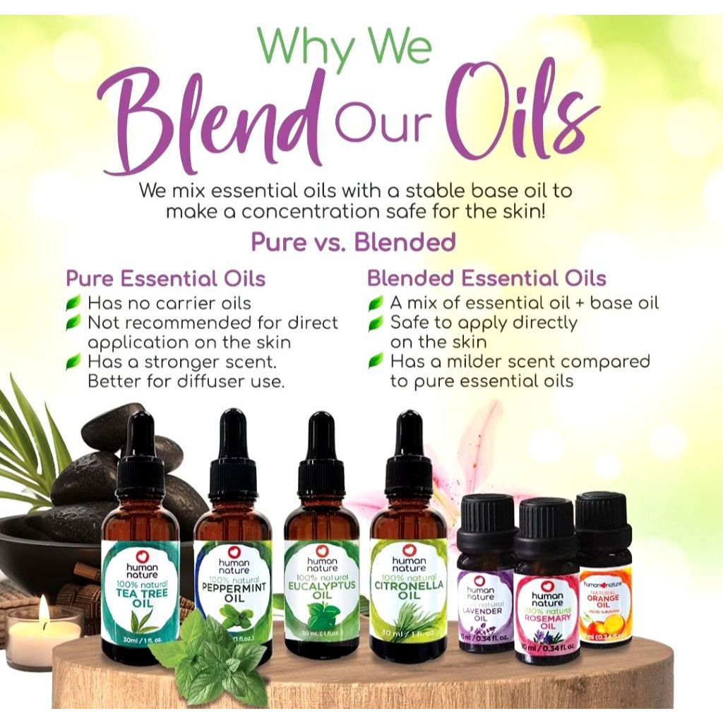 Human Nature Wellness Oils | Essential Oils | Shopee Philippines