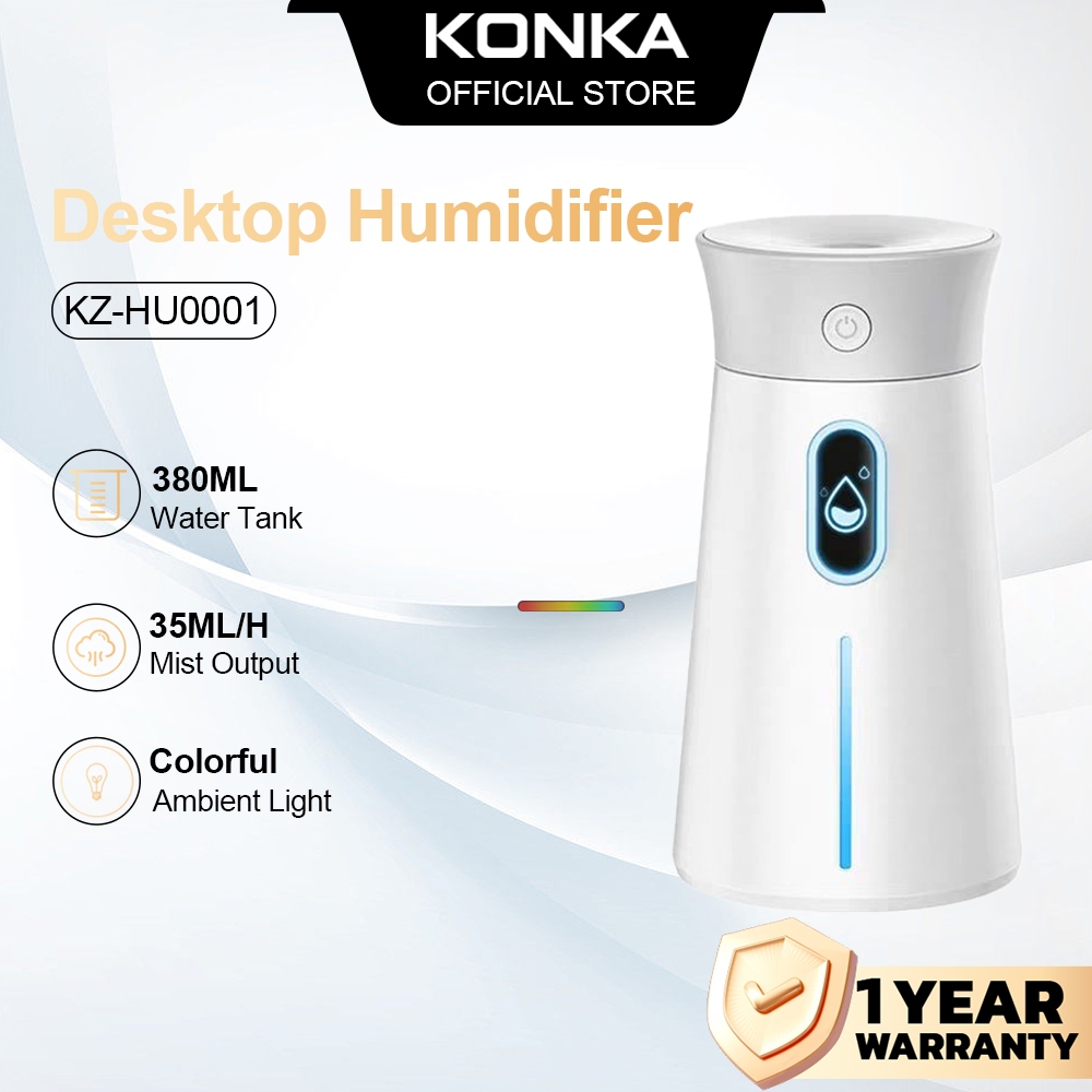 KONKA 380ml Humidifier Mini USB Air Humidifier Car Air Humidifier ...