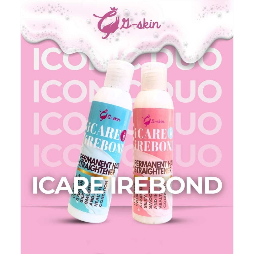 Icare Irebond Permanent Hair Straightener -Hair Treatment G-skin ...