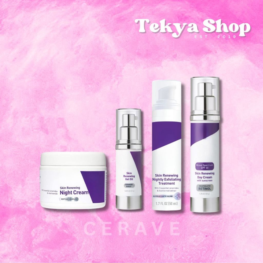 CRV Skin Renewing Day Cream, Night Cream, Gel Oil and Nightly ...
