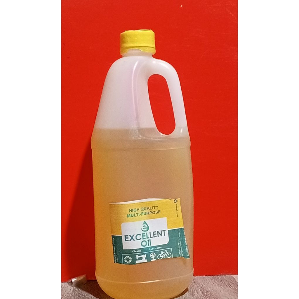 LANGIS / Excellent Oil for sewing machine.1 liter 199 pesos | Shopee ...