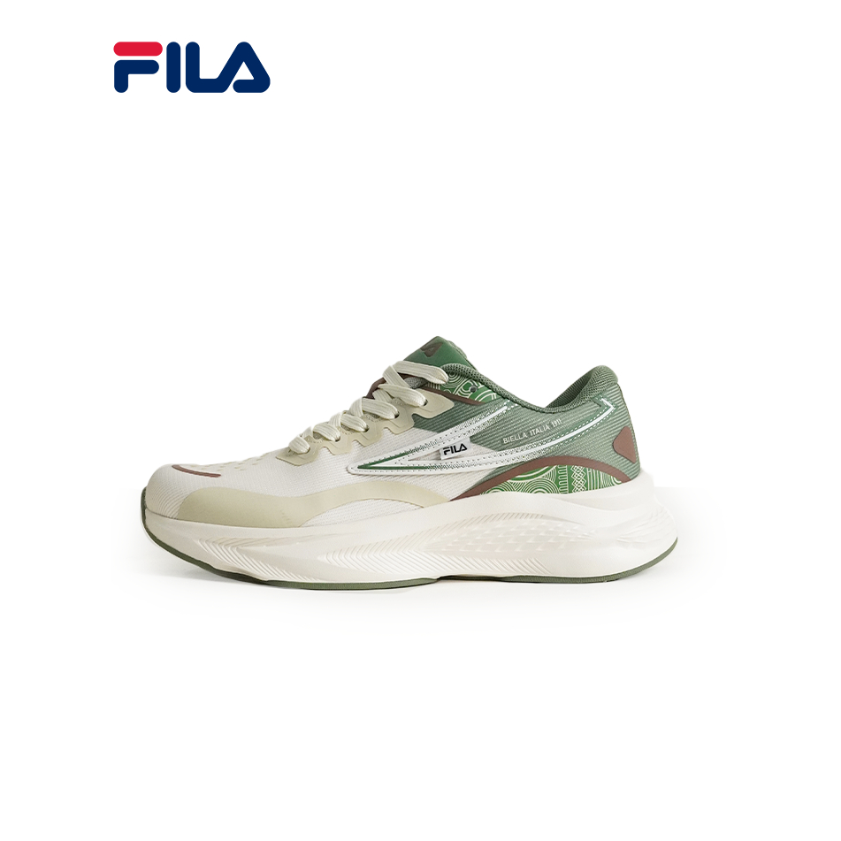 FILA Mens Lite Sustain Run MS WHT/GRN | Shopee Philippines