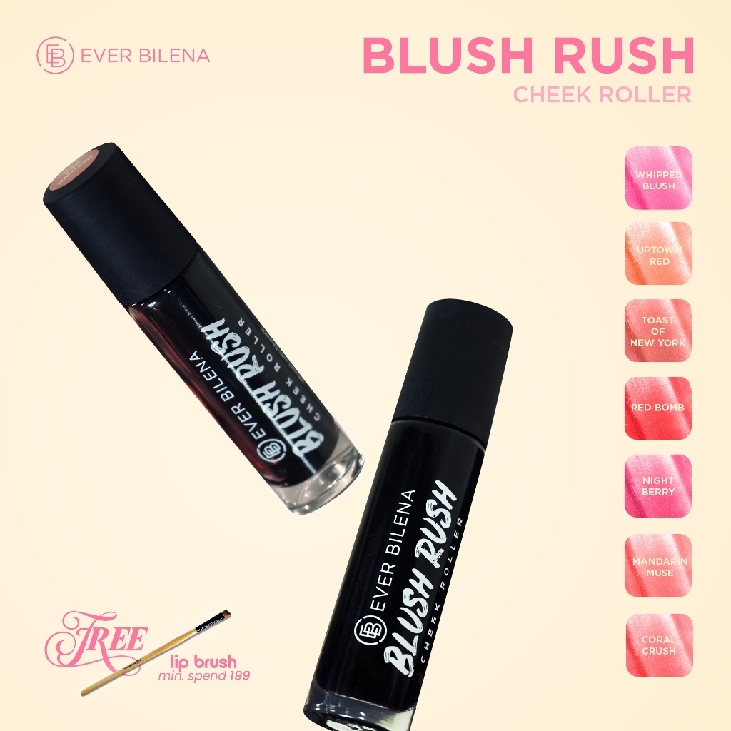 EB Blush Rush Cheek Roller [Lip tint, Cheek Tint, Multi use, Makeup ...