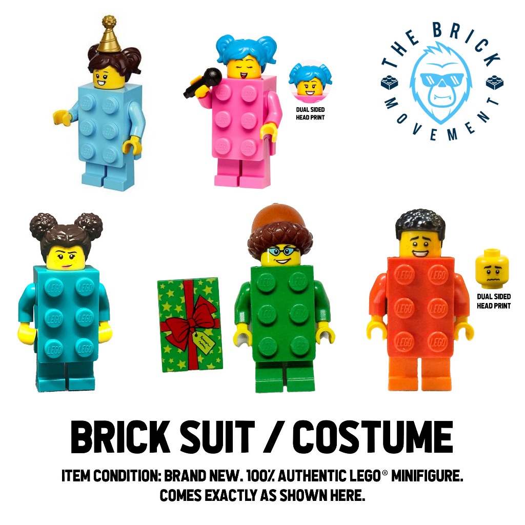 BAM Brick Suit / Brick Costume Minifigure | Shopee Philippines