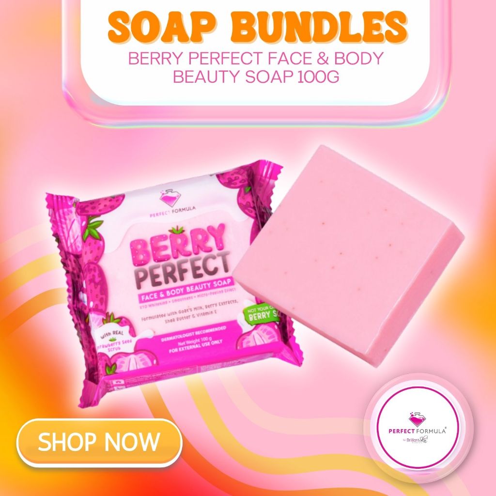 Perfect Formula Berry Perfect SOAP BUNDLES Face and Body Beauty Soap ...