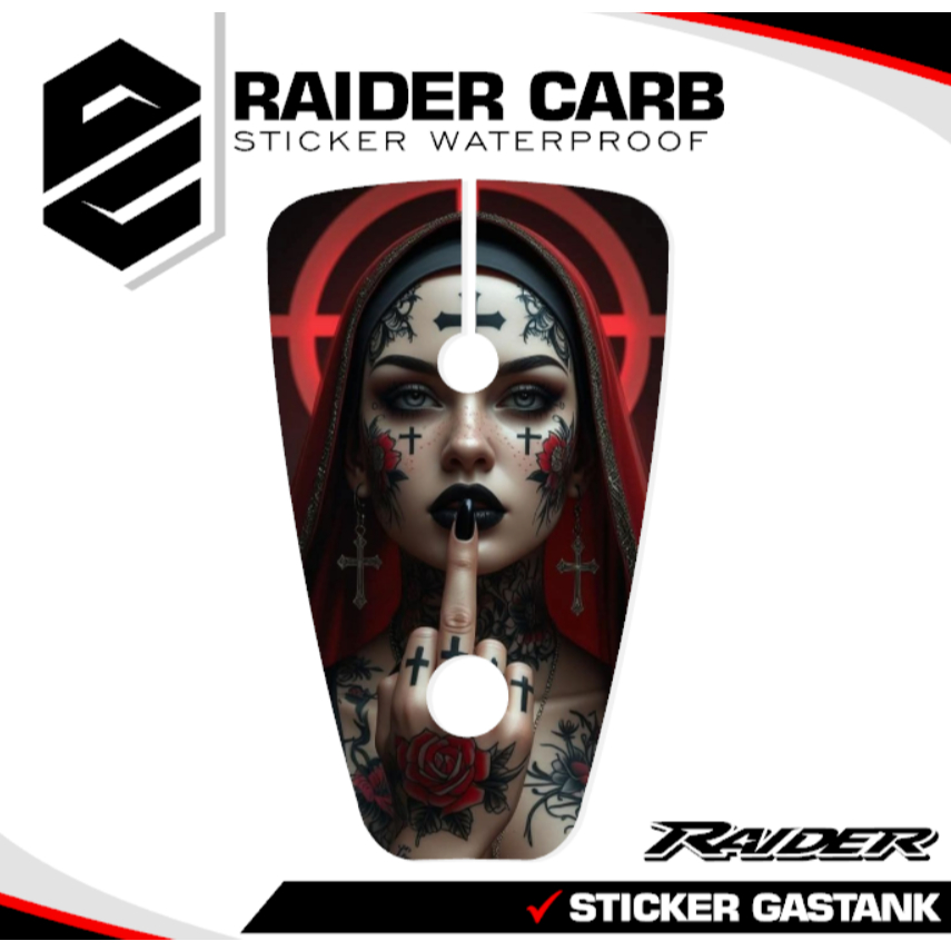 SUZUKI RAIDER CARB 150 GASTANK STICKER DECALS | Shopee Philippines