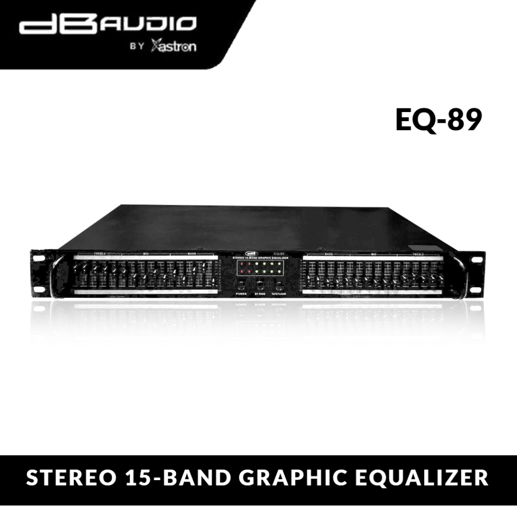 DB Audio EQ-89 Stereo 15-Band Graphic Equalizer | Shopee Philippines