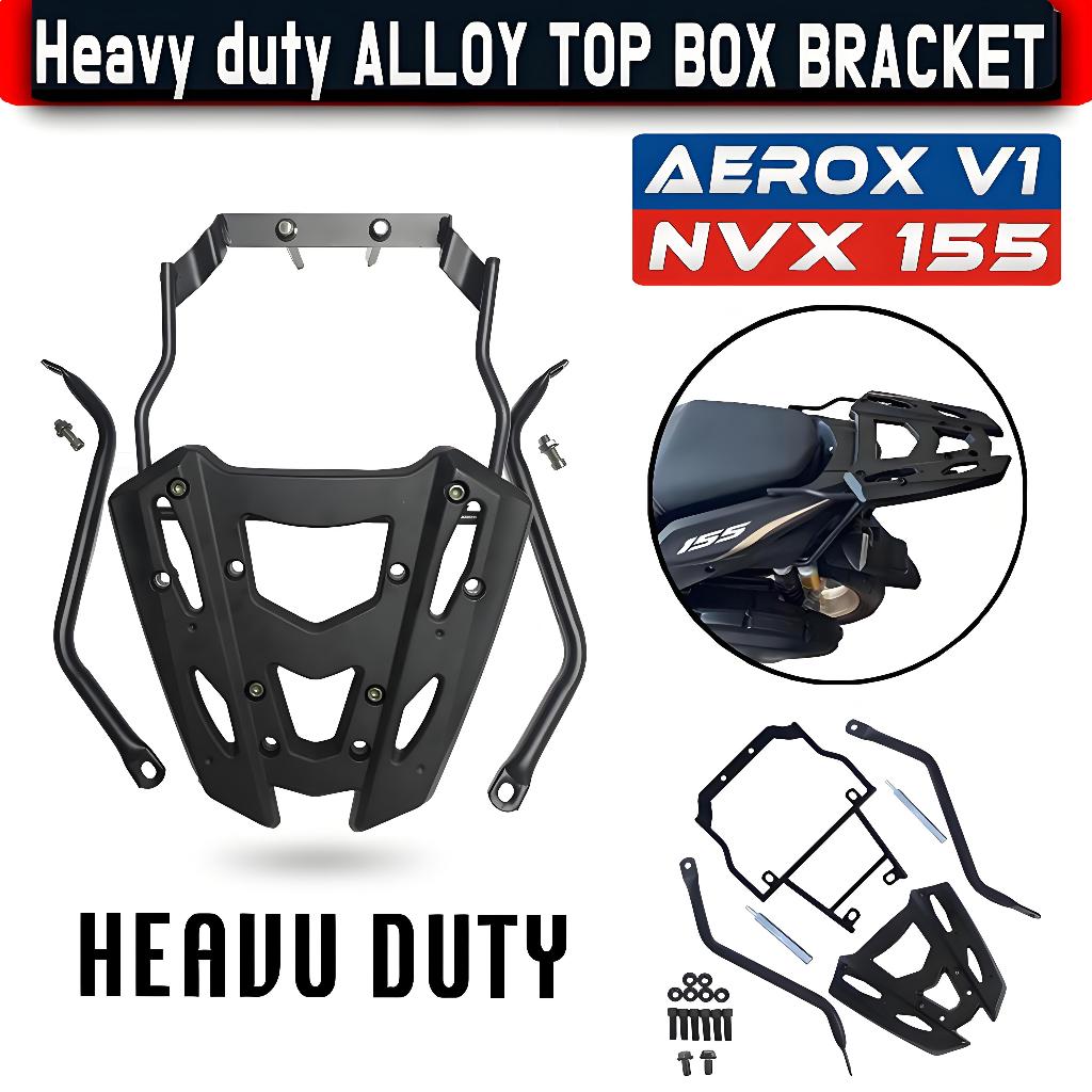 Aerox 155 V1/ Nvx 155 V1 Top Box Bracket Heavy Duty Aluminum Alloy With ...