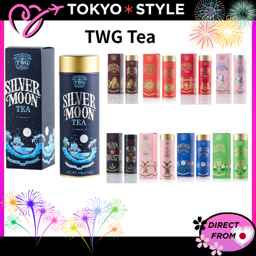 TWG Tea Silver Moon Loose Leaf Tea in Tin 100g – Elegant Blend with ...