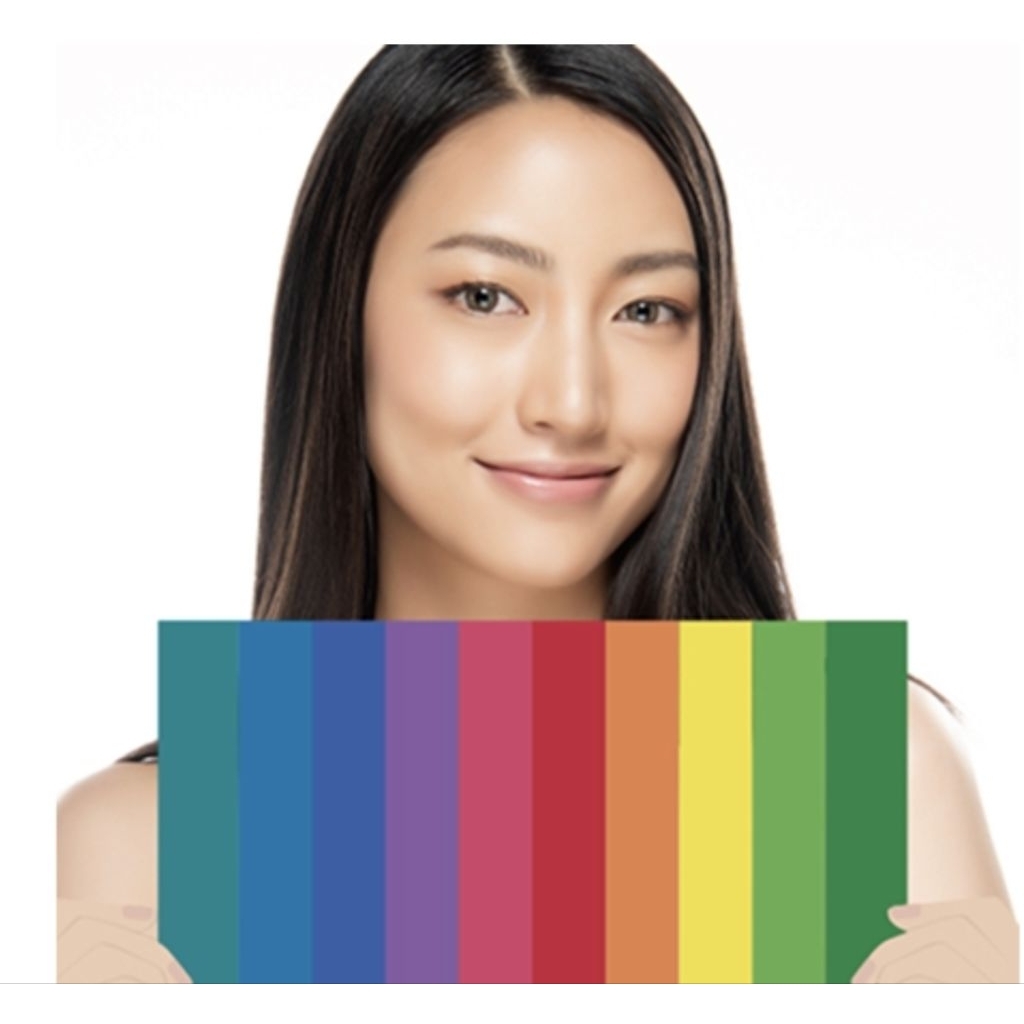 Color Analysis Korean Colors 12 Paper Drapes Set A4 size | Shopee ...