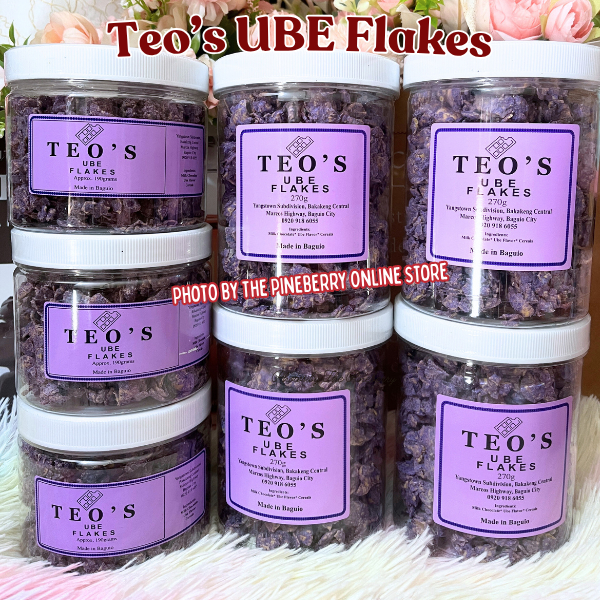 TEO'S Ube Flakes from Baguio City | Shopee Philippines