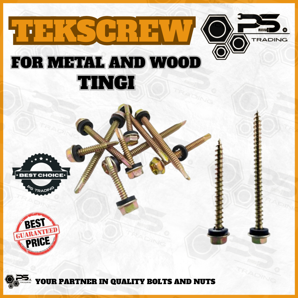Shop tek screw for roofing for Sale on Shopee Philippines