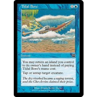 TIDAL BORE (BATTERED) MAGIC THE GATHERING TCG | Shopee Philippines