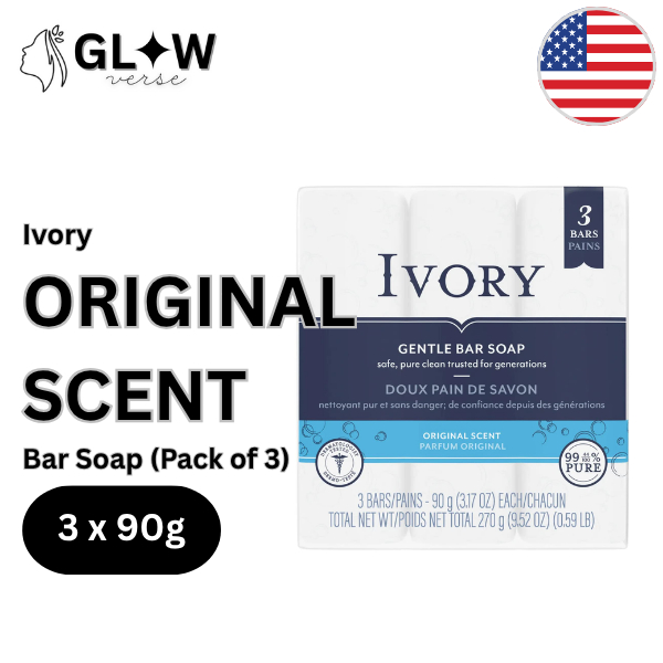Ivory Bar Soap Original Scent (3 pack) 3 x 90g | Shopee Philippines