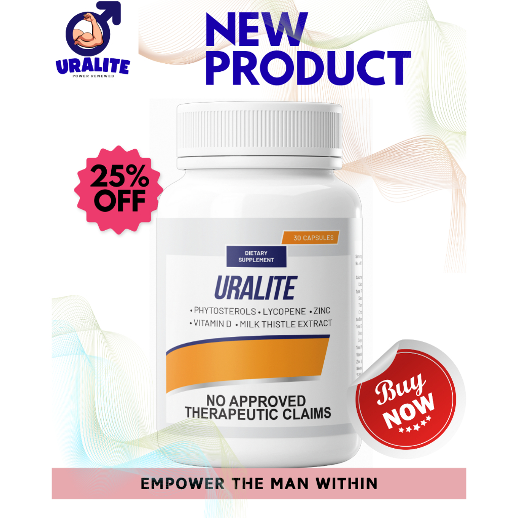 URALITE -Supports Prostate Health For Men, Confidence – Strength ...
