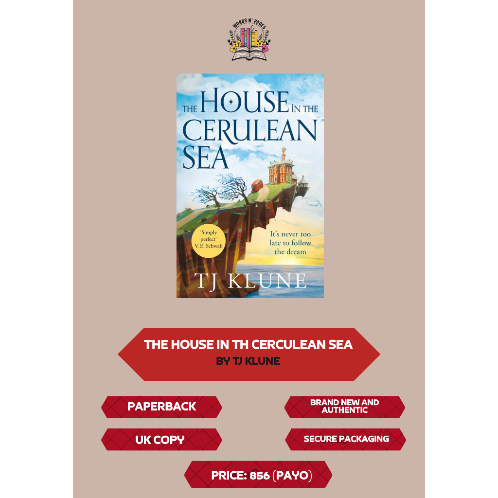 The House in the Cerulean Sea by TJ Kluen (Paperback) | Shopee Philippines