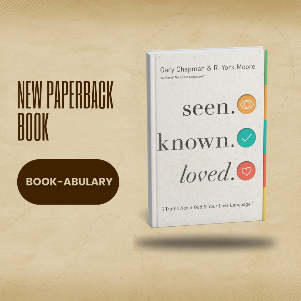 Seen. Known. Loved.: 5 Truths About God and Your Love Language | Shopee ...