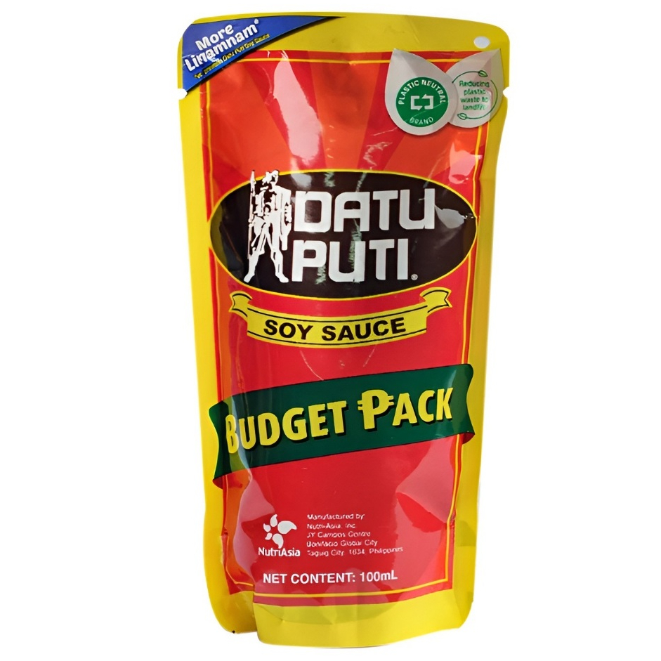 Datu Puti Soy Sauce 100Ml Stand Up Pouch | Shopee Philippines