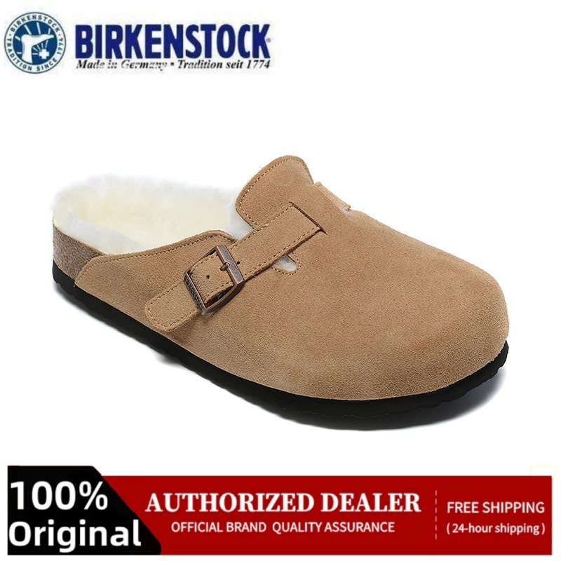 Birkenstock Boston Soft Bottom Sandals Health Sandals Bottom New Suede ...