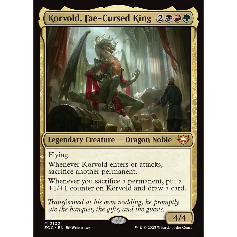 Korvold, Fae-Cursed King - MTG Magic: The Gathering | Shopee Philippines